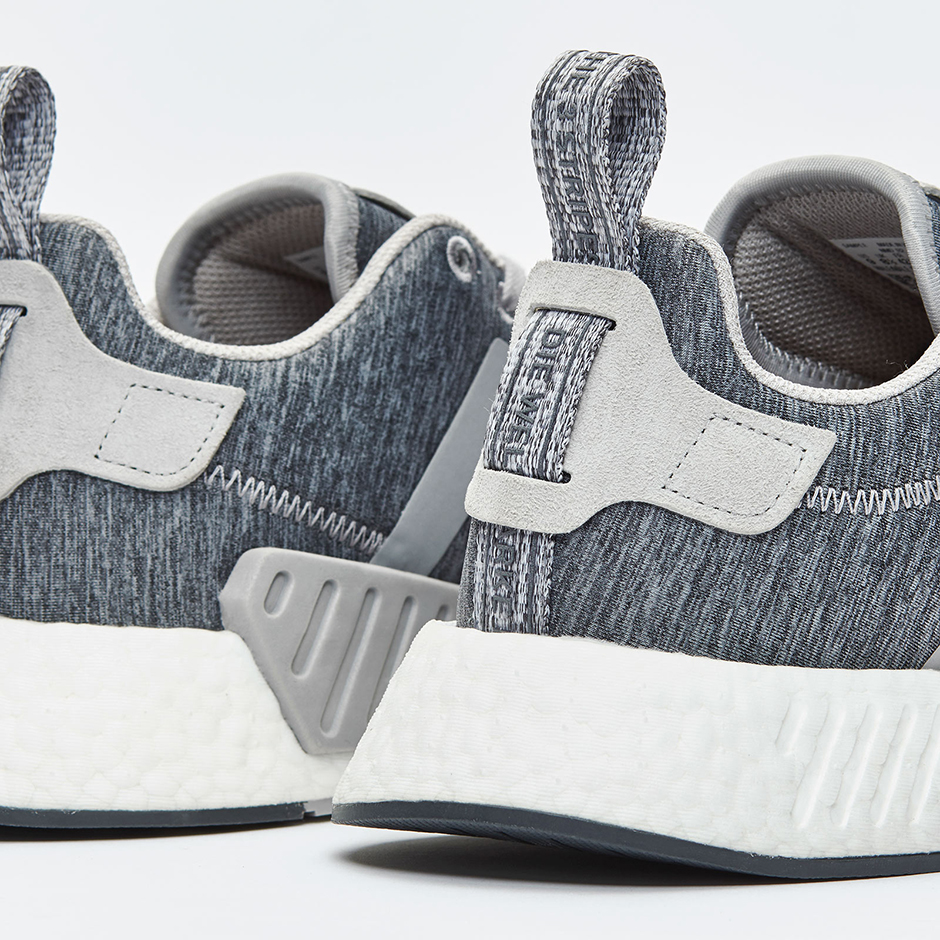 SneakersNStuff adidas NMD R2 Grey Melange Pack Release Date ...