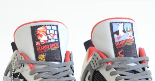 Super Mario Bros Air Jordan 4 Customs | SneakerNews.com