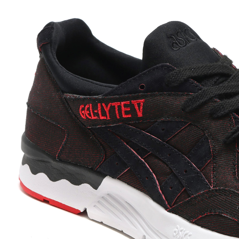 ASICS Japanese Denim Black Red hn7l1-9090| SneakerNews.com