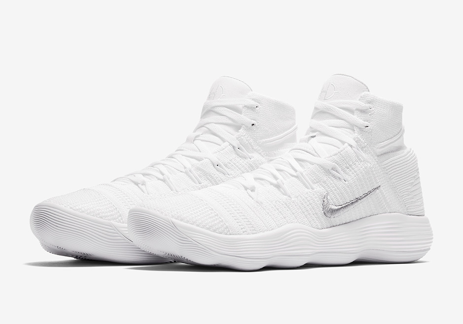 Nike Hyperdunk 2017 Flyknit Triple White 917726-100 | SneakerNews.com