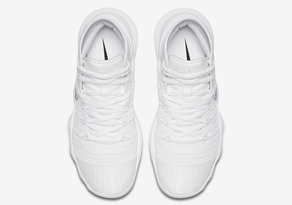 Nike Hyperdunk 2017 Flyknit Triple White 917726-100 | SneakerNews.com