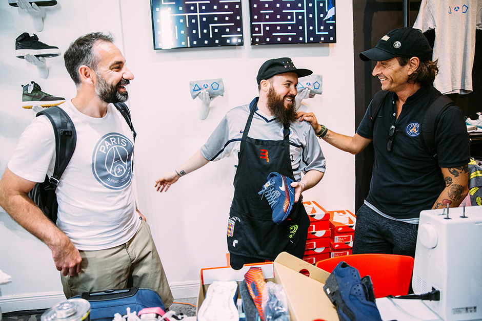 Paris Saint-Germain Nike Air Max 90 Custom Miami Shoe Gallery ...