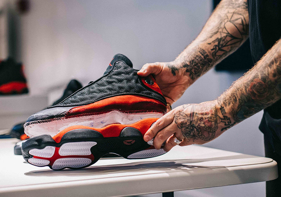 The Shoe Surgeon Air Jordan 13 Bred Python Customs | SneakerNews.com