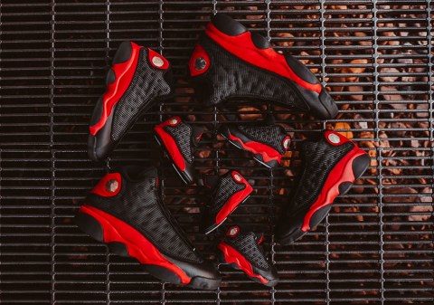 Air Jordan 13 Bred Full Family Size Run Release Info | SneakerNews.com