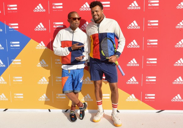 Pharrell adidas NMD Hu Multicolor NYC Tennis Event | SneakerNews.com