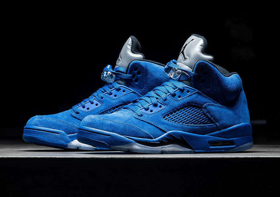Jordan 5 Blue Suede Release Info | SneakerNews.com