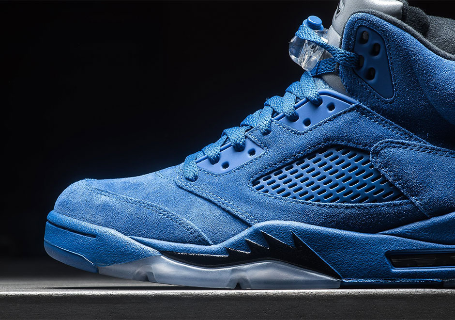 Jordan 5 Blue Suede Release Info | SneakerNews.com