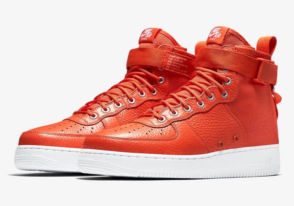 Nike SF-AF1 Mid Team Orange 917753-800 | SneakerNews.com