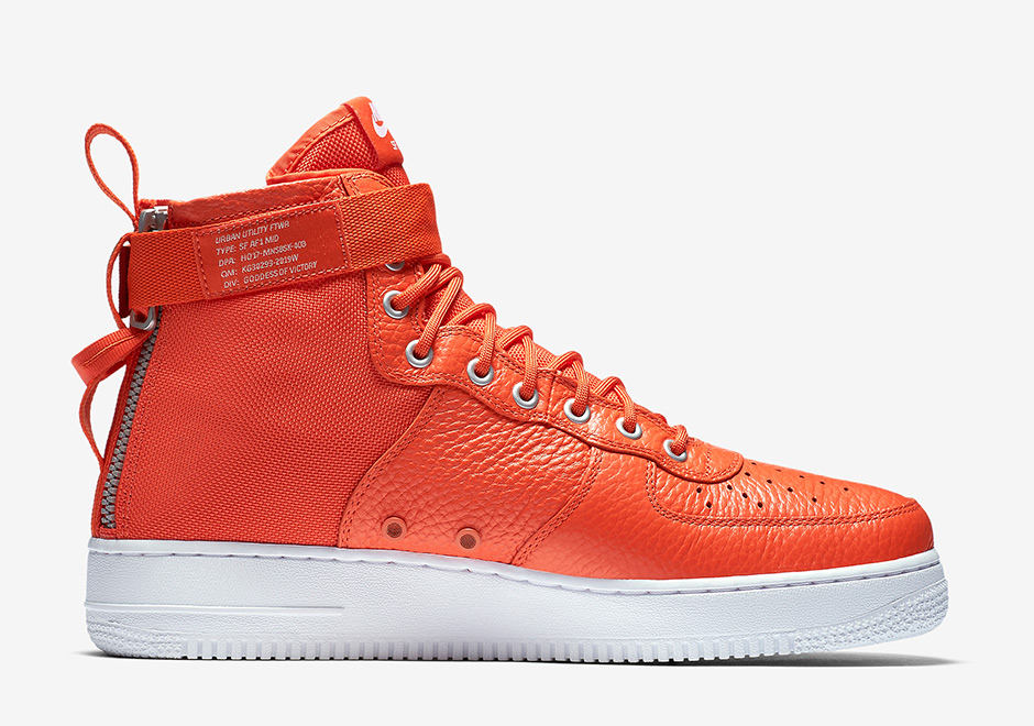 Nike SF-AF1 Mid Team Orange 917753-800 | SneakerNews.com
