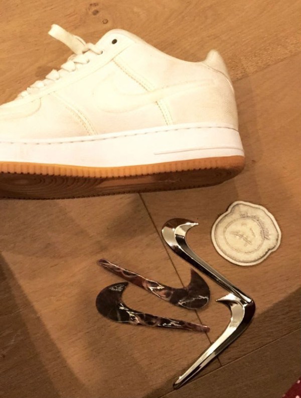 Travis Scott Previews Upcoming Nike Air Force 1 Low Collaboration ...