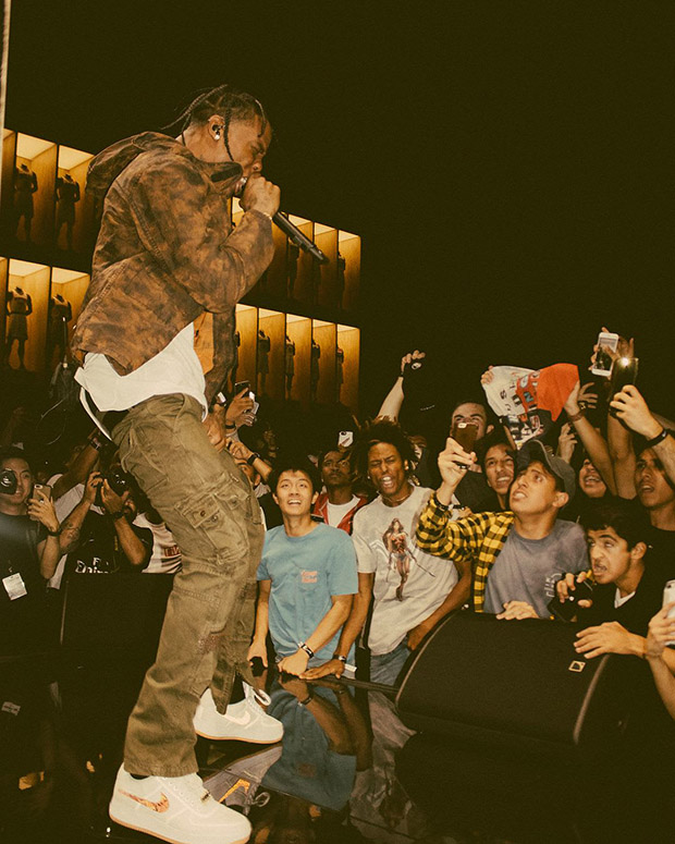 Travis Scott Previews Upcoming Nike Air Force 1 Low Collaboration ...