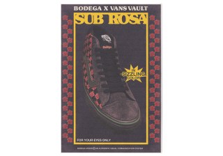Bodega Vans Vault Sub Rosa Old Skool Mid Skool Release Info ...