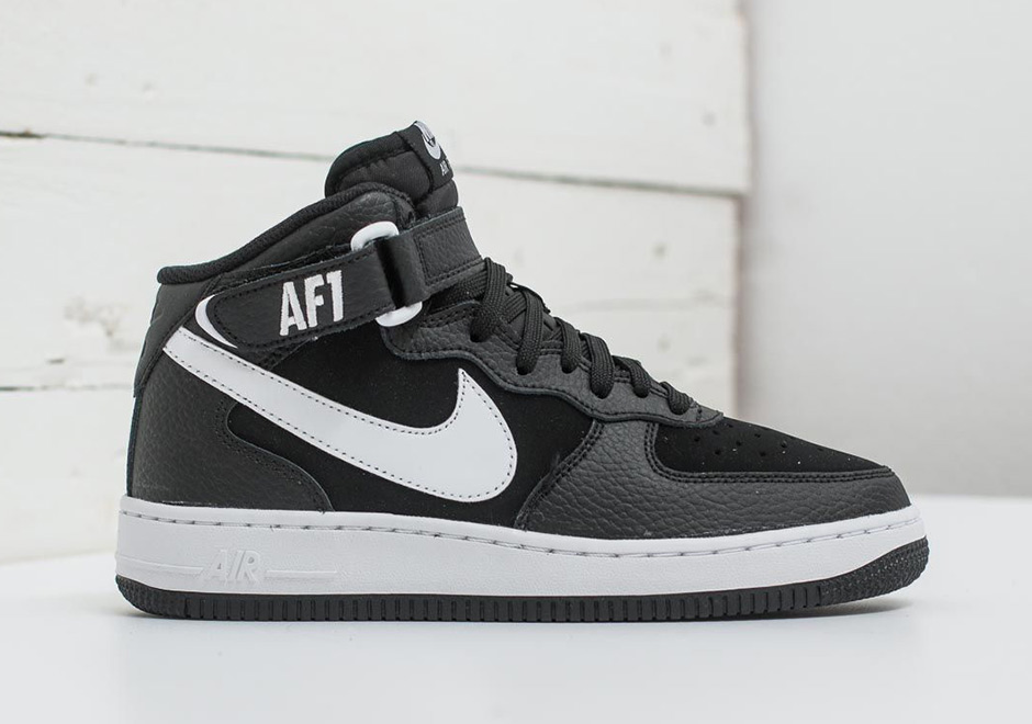 Nike Air Force 1 Mid "AF1" Logo Kids Sizes | SneakerNews.com