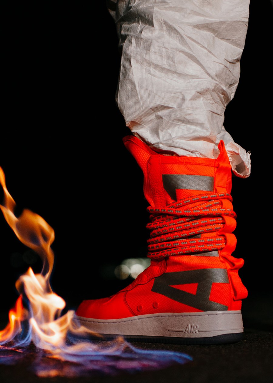 Nike SF-AF1 High Total Orange AA1128-800 | SneakerNews.com