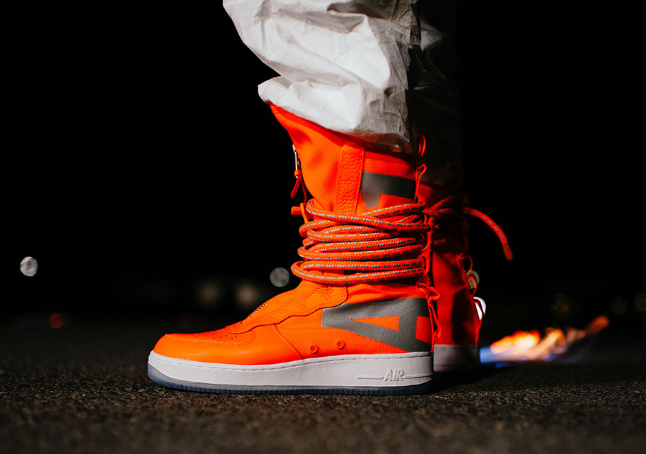Nike SF-AF1 High Total Orange AA1128-800 | SneakerNews.com