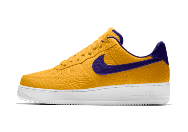 NIKEiD Air Force 1 NBA Team Logo Options | SneakerNews.com