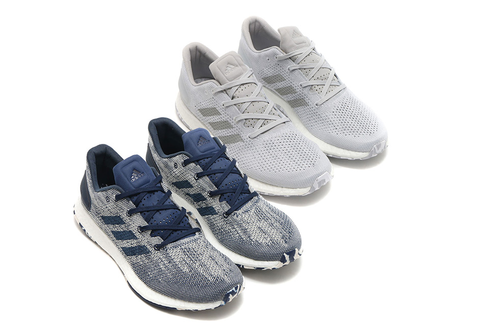 adidas Pure Boost DPR Winter Colors "Indigo" + "White" | SneakerNews.com