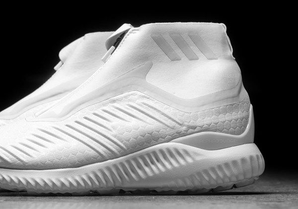 adidas Alphabounce Zip "Triple White" DA9707 | SneakerNews.com