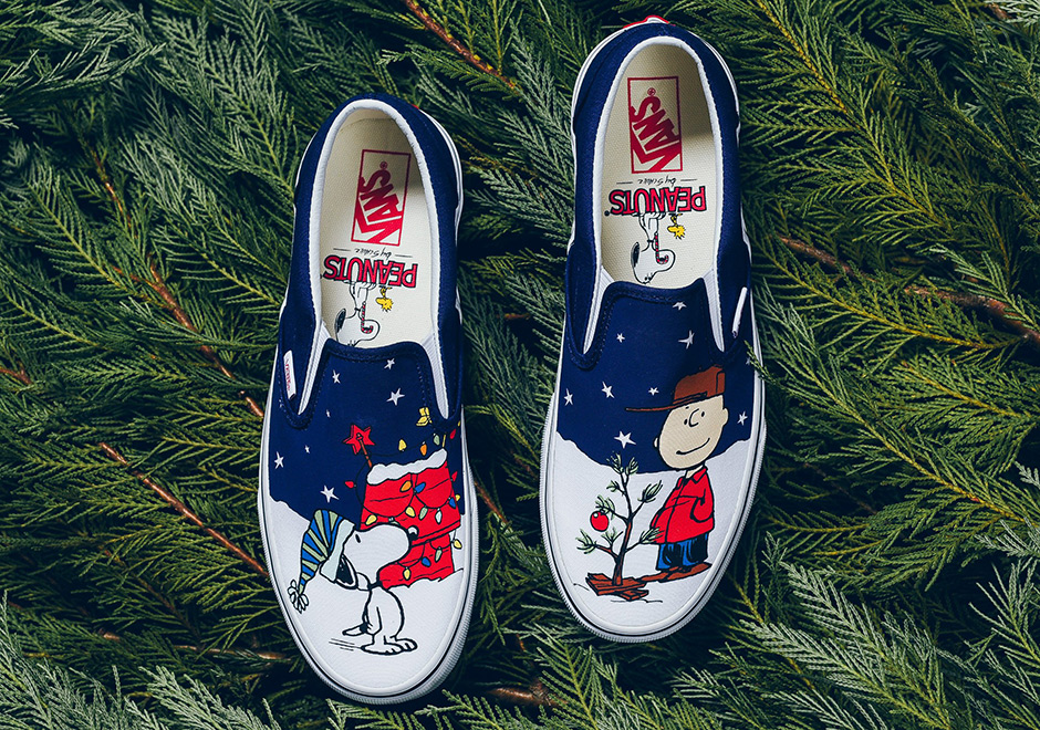 Peanuts And Vans Collaborate Once More For Christmas Themed Collection ...