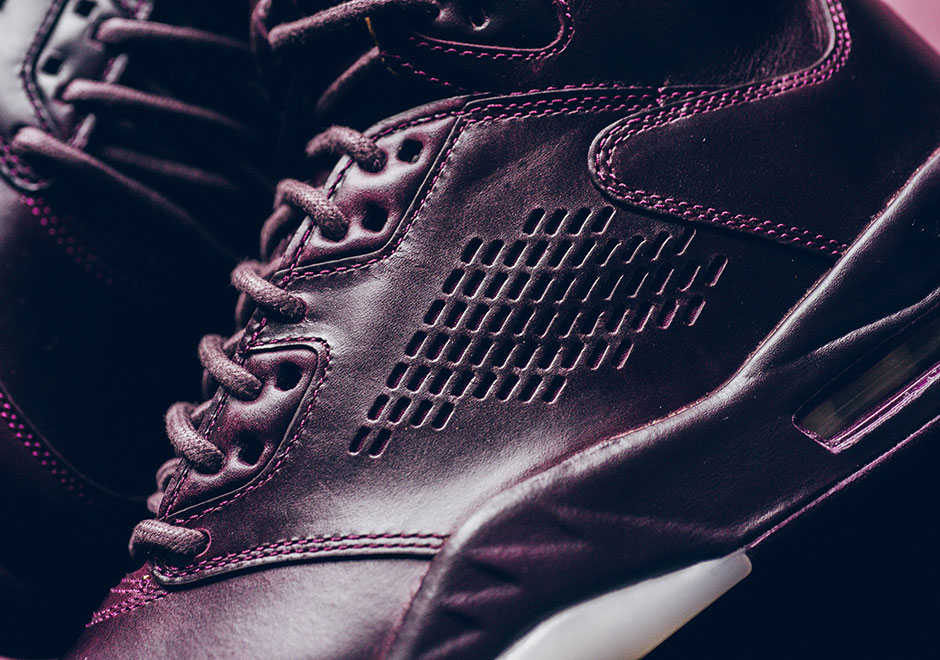 Air Jordan 5 Premium Bordeaux Release Date + Photos | SneakerNews.com