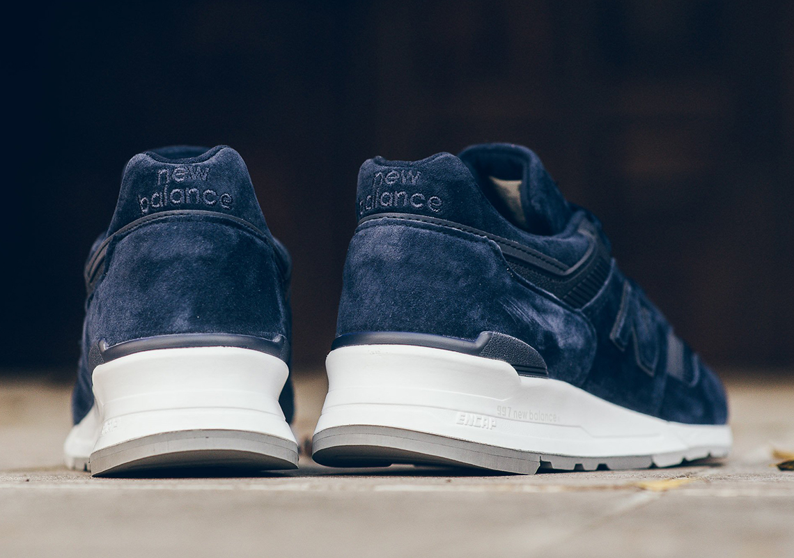 New Balance 997 Tonal Navy Upper Available Now | SneakerNews.com