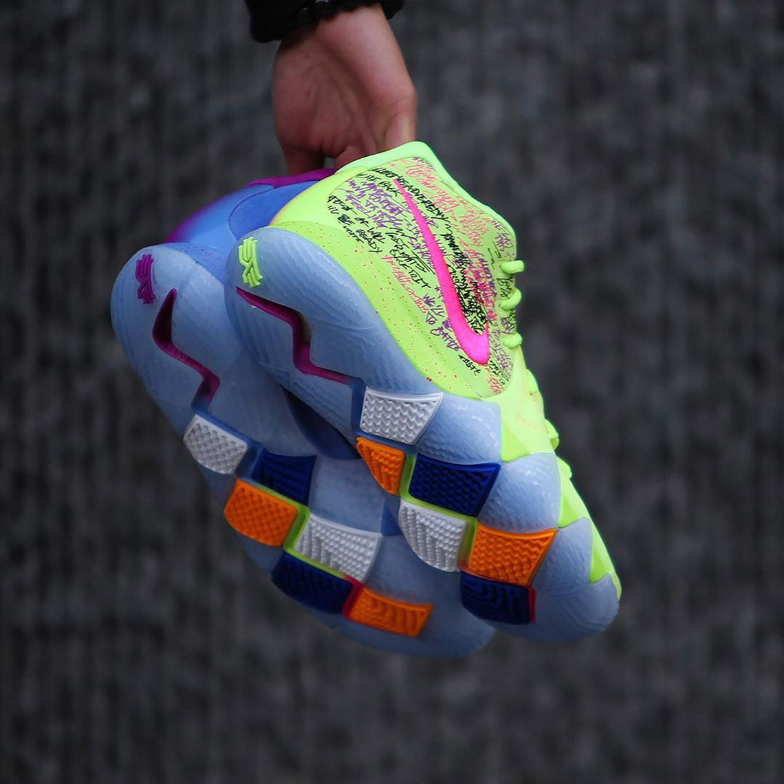 Nike Kyrie 4 Confetti - Release Date + Photos | SneakerNews.com