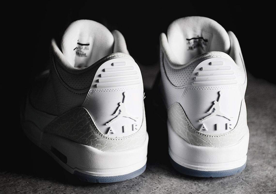 Air Jordan 3 "Pure White" 136064-111 Release Info | SneakerNews.com