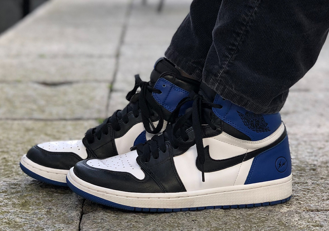 fragment design Air Jordan 1 Mismatched Sample Unreleased | SneakerNews.com