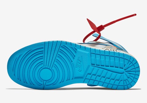 OFF WHITE x Air Jordan 1 "UNC" Nike SNKRS | SneakerNews.com