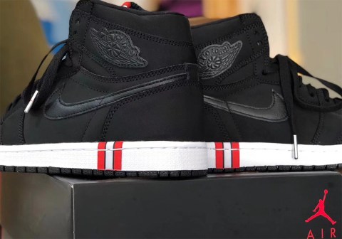 Paris Saint Germain x Air Jordan 1 First Look | SneakerNews.com