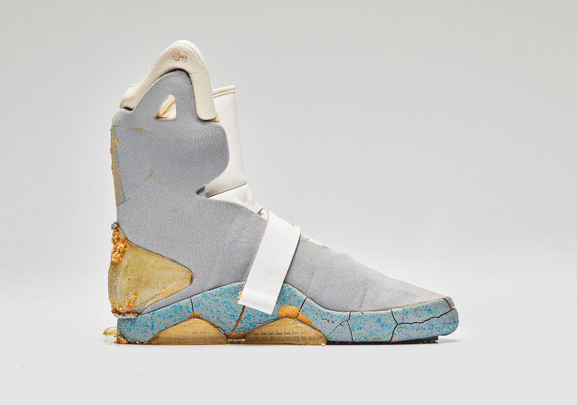 Nike Mag Back To The Future II Original Marty McFly Shoe Auction ...