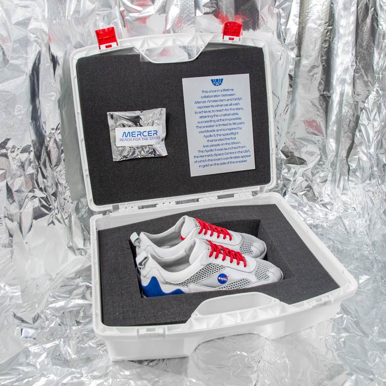 Mercer Amsterdam + NASA Apollo 11 Shoe | SneakerNews.com