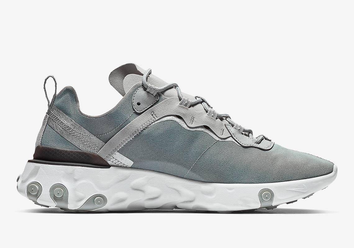 Nike React Element 55 Silver BQ6166-007 Release Info | SneakerNews.com