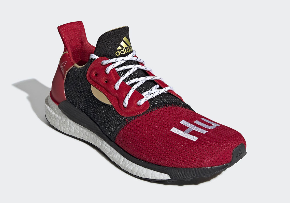 Pharell adidas SOLAR HU Chinese New Year EE8701 Release Info ...