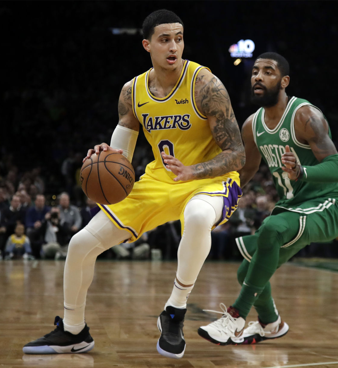 Kyle Kuzma Nike Adapt BB Interview | SneakerNews.com