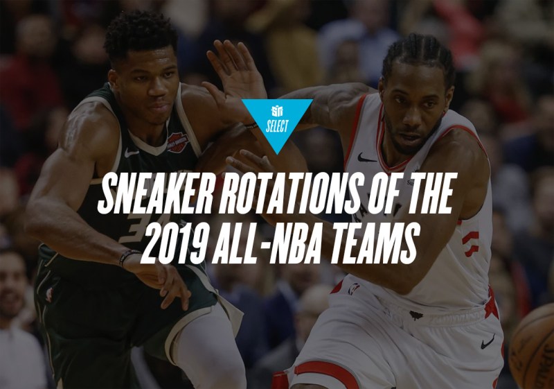 Sneaker Rotations For The 2019 All-NBA Teams - SneakerNews.com