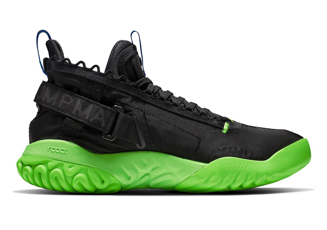Jordan Proto React Black Green Release Info | SneakerNews.com