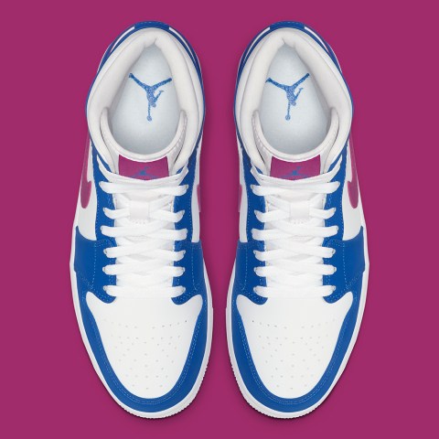 Jordan 1 Mid Royal Violet 554724-451 Release Info | SneakerNews.com