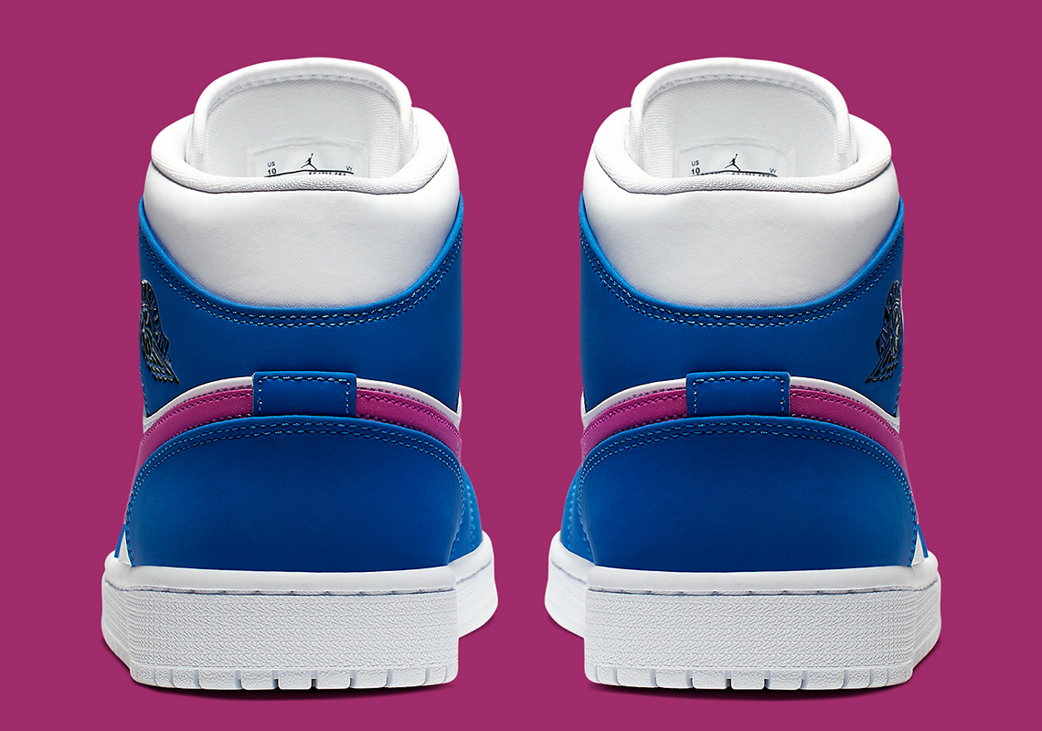 Jordan 1 Mid Royal Violet 554724-451 Release Info | SneakerNews.com