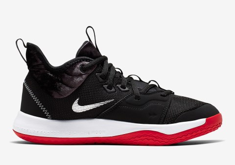 Nike PG 3 GS Velour Black Red AQ2462-016 Release Info | SneakerNews.com