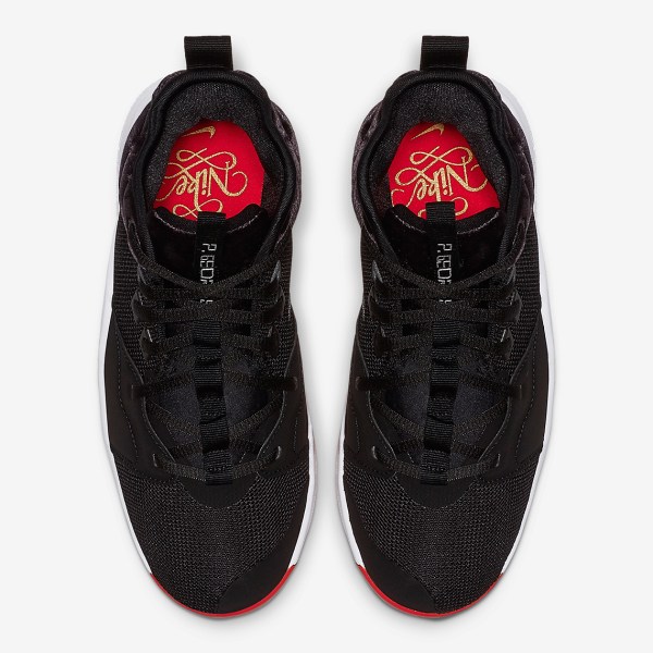 Nike PG 3 GS Velour Black Red AQ2462-016 Release Info | SneakerNews.com