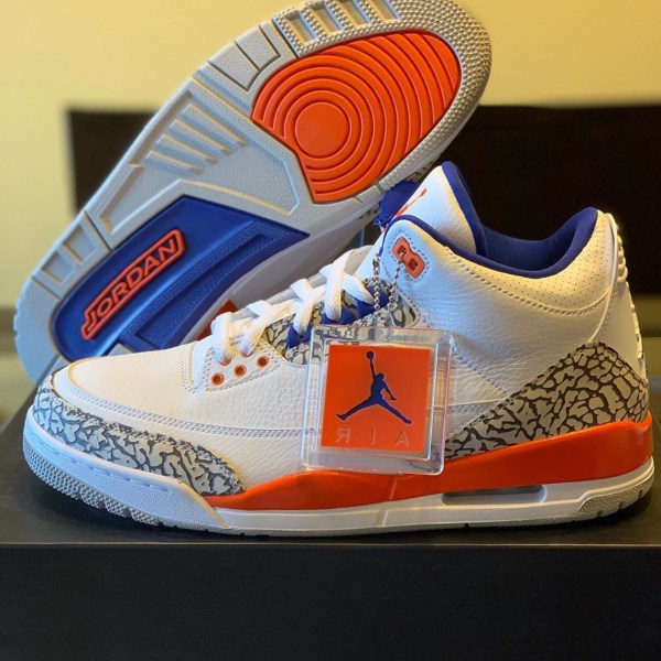 Jordan 3 Knicks 136064-148 Release Date + Photos | SneakerNews.com