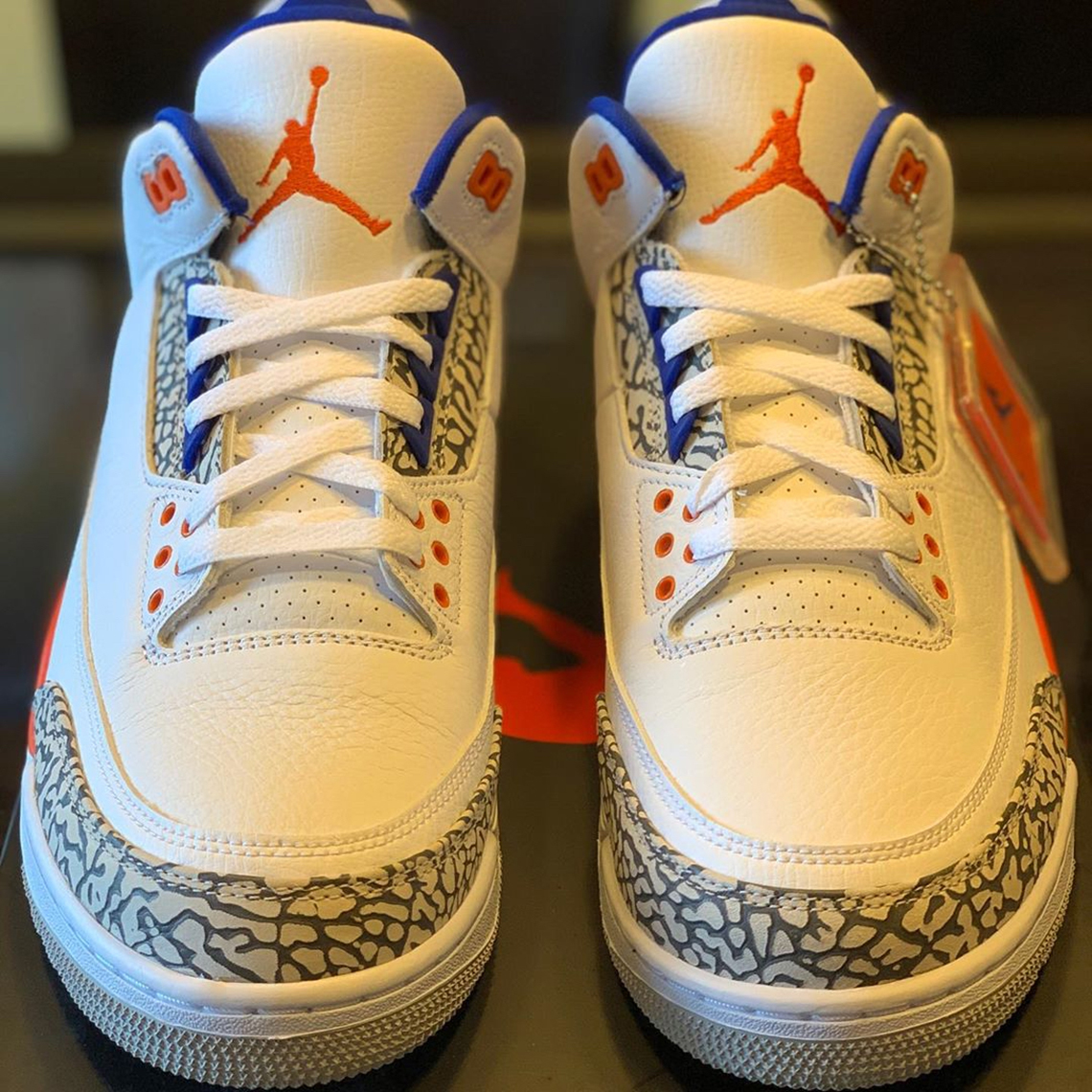 Jordan 3 Knicks 136064-148 Release Date + Photos | SneakerNews.com