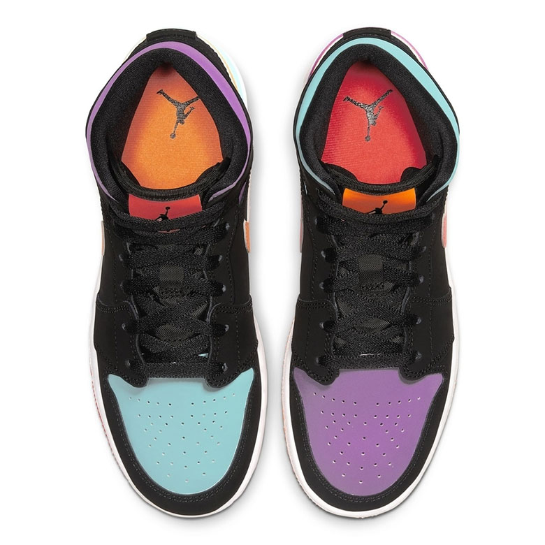 Jordan 1 Mid Multicolor GS Release Info | SneakerNews.com