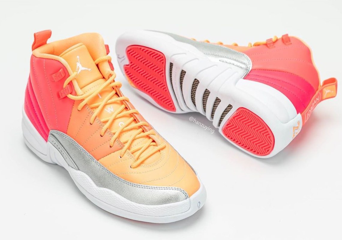 Air Jordan 12 Pink Orange 510815-601- Release Info | SneakerNews.com
