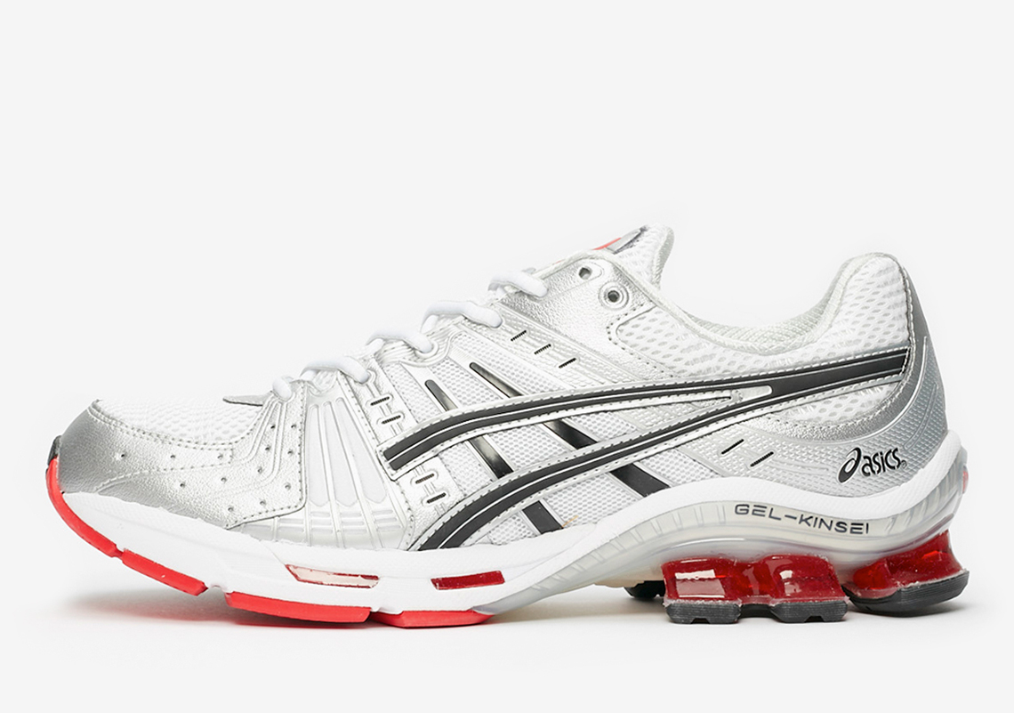 ASICS GEL-Kinsei OG Silver Red | SneakerNews.com