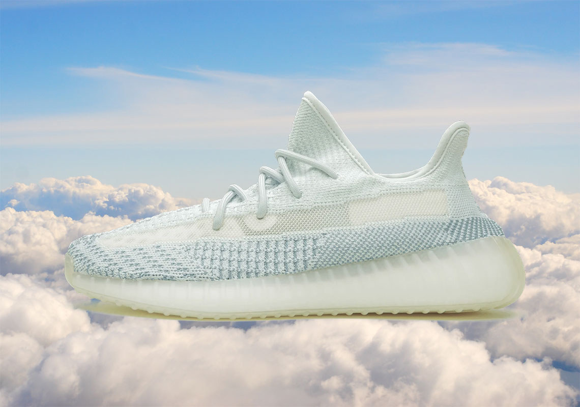 Cloud White Yeezys - Full Release Details | SneakerNews.com