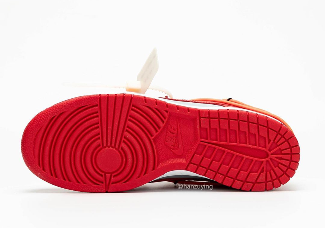Off-White Nike Dunk Low University Red Release Info | SneakerNews.com