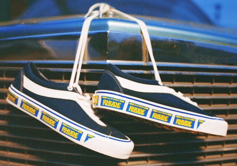 Rhude Vans Bold NI Black Blue Red Release Date | SneakerNews.com