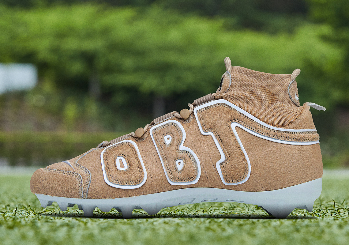 OBJ Week 8 Nike Cleats - Air Force 1 Savage Beast | SneakerNews.com